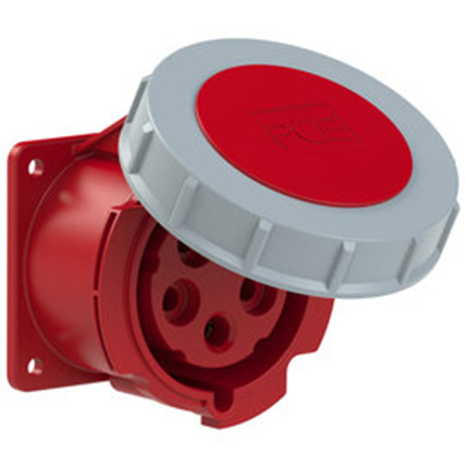 PCE 32A Panel Mount Turbo Terminal Socket (380-415 Volt, 3P+N+E Pin ...