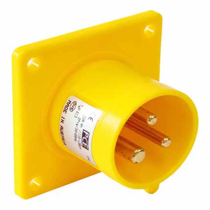 PCE 16A P/M AI (110 Volt, 2P+E Pin Configuration) 613-4 | KES Power & Light