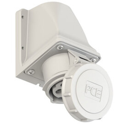 PCE 16A Emergency Wall Mount Socket (>50 Volt, 3P+E Pin Configuration ...