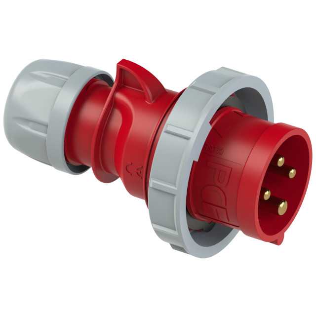 PCE 32A Plug (380/415 Volt, 3P+E Pin Configuration) 0242-6 | KES Power ...