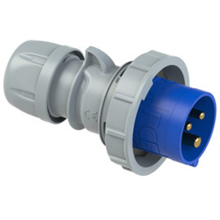 PCE 32A Turbo Terminal Plug (220/240 Volt, 2P+E Pin Configuration) 0232 ...