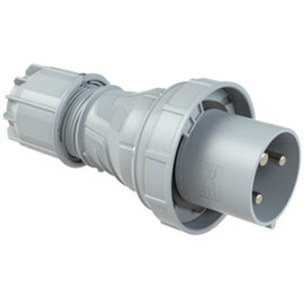 PCE 125A Emergency Plug (>50 Volt, 2P+E Pin Configuration) 043-1 | KES ...