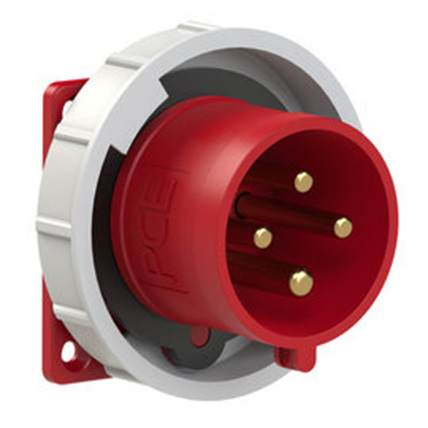 PCE 32A Panel Mount Appliance Inlet (380/415 Volt, 3P+E Pin ...