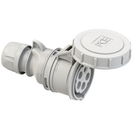 PCE 32A Socket (>50 Volt, 3P+N+E Pin Configuration) 2252-1 | KES Power ...