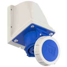 PCE 16A W/M Socket 220/240V | Wall Mount Socket IP67