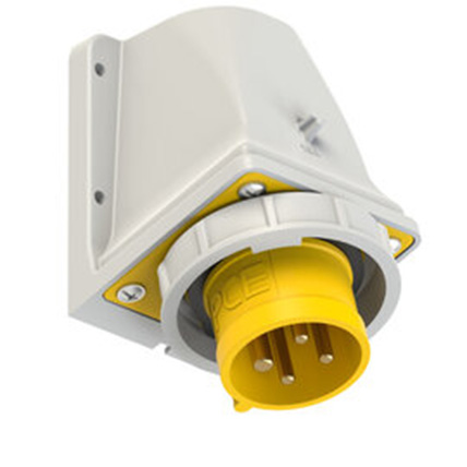 PCE 16A Wall Mount Appliance Inlet (110 Volt, 3P+E Pin Configuration ...