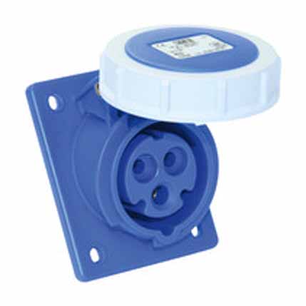 PCE 16A P/M Socket (220/240 Volt, 2P+E Pin Configuration) 4132-6 | KES ...