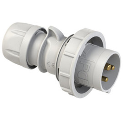 PCE 32A Emergency Plug (>50 Volt, 2P+E Pin Configuration) 0232-1 | KES ...