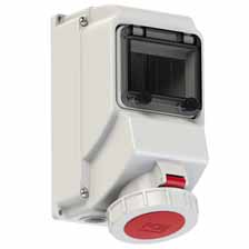 PCE 32A RCD Socket 380/415V | RCD Sockets IP67