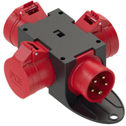 PCE St Anton 16a 400v - 3 x 16a 400v (400 Volt) 9430411 | KES Power & Light