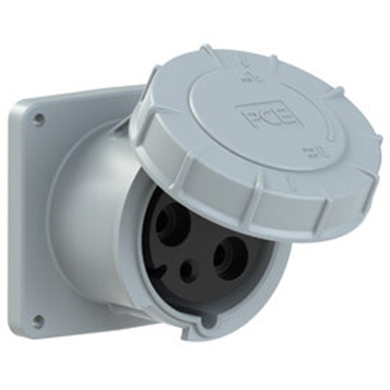 PCE 125A Emergency Panel Mount Socket (>50 Volt, 2P+E Pin Configuration ...