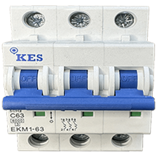 63A 3p 6kA Type C MCB | KES Power & Light