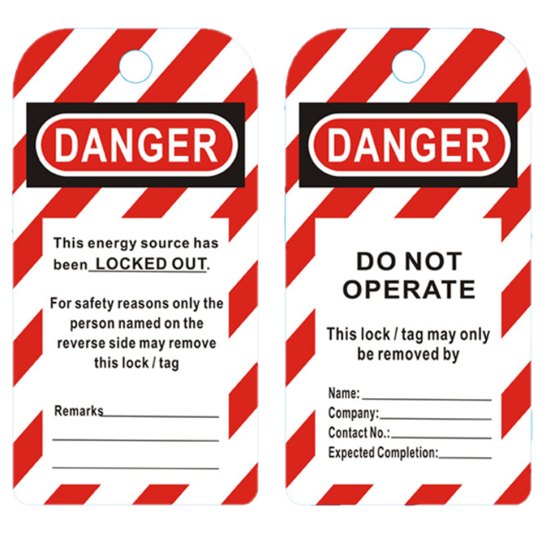 Electrical Lock Out Tag BD-P01 | KES Power & Light