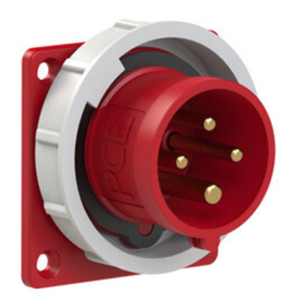 PCE 16A Panel Mount Appliance Inlet (380/415 Volt, 3P+E Pin ...