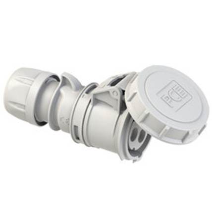 PCE 16A Emergency Socket (>50 Volt, 2P+E Pin Configuration) 2132-1 ...