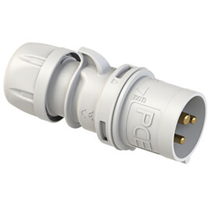 PCE 16A Emergency Plug (>50 Volt, 2P+E Pin Configuration) 013-1 | KES ...