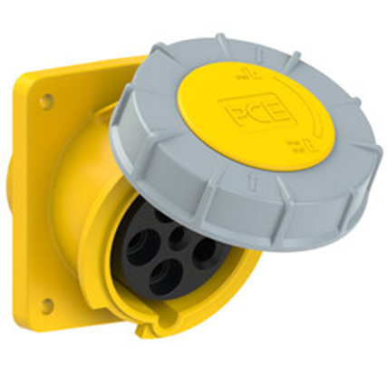 PCE 63A P/M Socket (110 Volt, 3P+N+E Pin Configuration) 4355-4 | KES ...