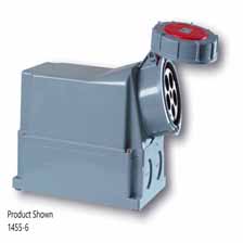 PCE 125A W/M Socket 220/240V | Wall Mount Socket IP67