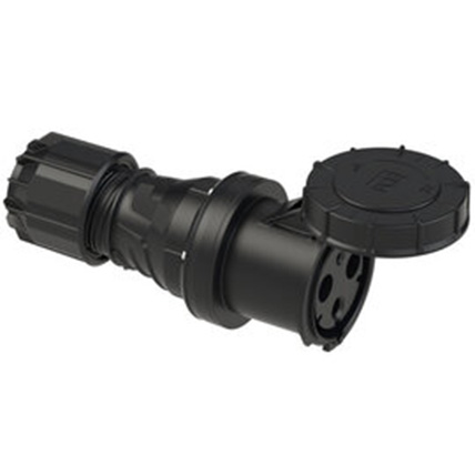 PCE 125A Socket Power Twist Midnight range (220/240 Volt, 2P+E Pin ...