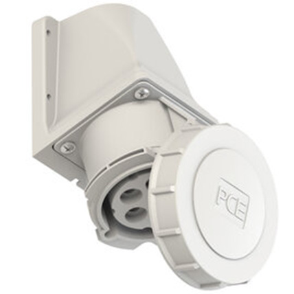 PCE 32A Emergency Wall Mount Socket (>50 Volt, 3P+N+E Pin Configuration ...