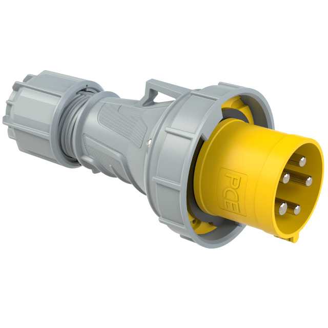 PCE 63A Plug (110 Volt, 3P+N+E Pin Configuration) 035-4 | KES Power & Light