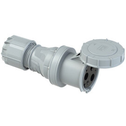 PCE 125A Emergency Socket (>50 Volt, 2P+E Pin Configuration) 2435-1 ...