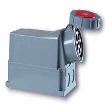 PCE 125A W/M Socket 380-415V | Wall Mount Socket IP67