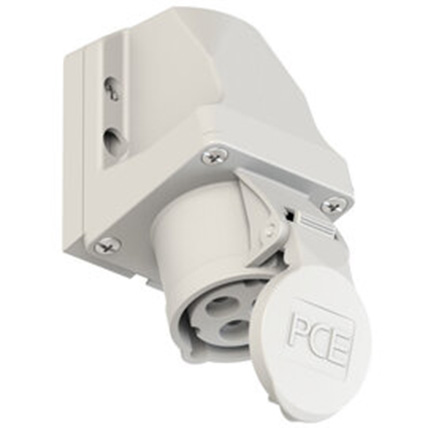 PCE 16A Emergency Wall Mount Socket (>50 Volt, 2P+E Pin Configuration ...