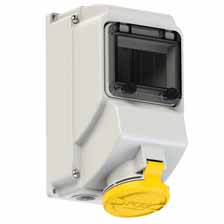 PCE 32A RCD Socket | RCD Sockets IP44